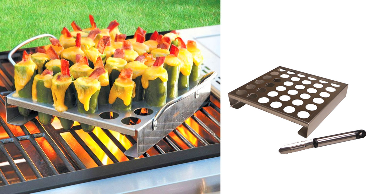 36 Hole Jalapeno Grilling Rack