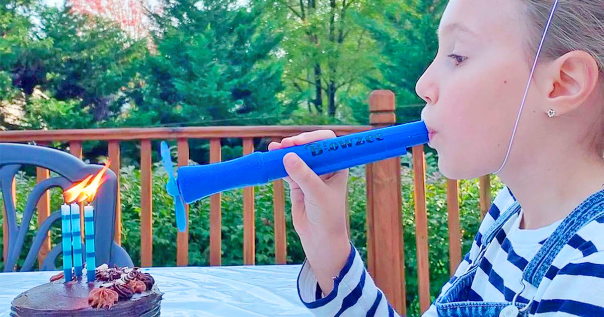 Someone Invented a Spit-Free Cake Candle Blowing Device To Spread Less ...