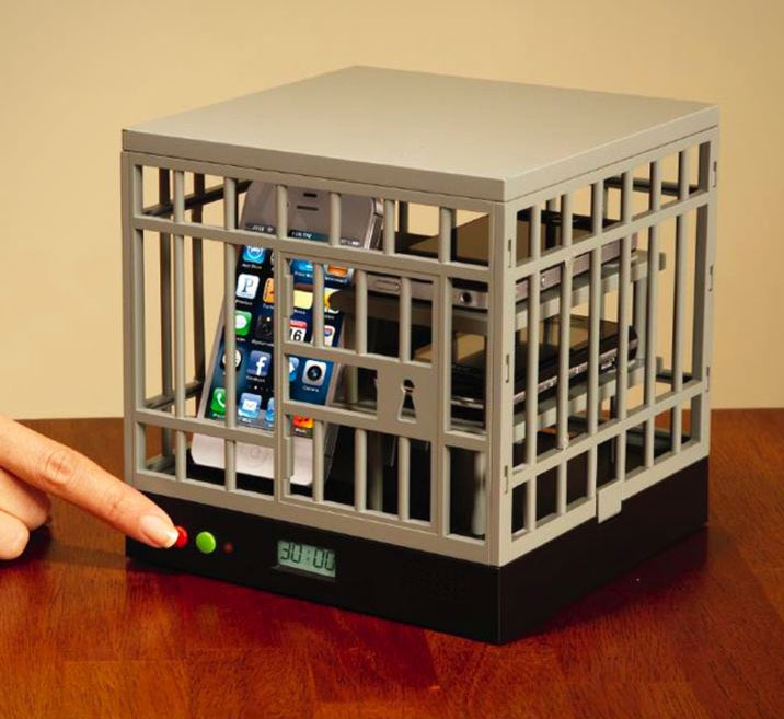 Cell Phone Cage To Lock Phones From Being Used