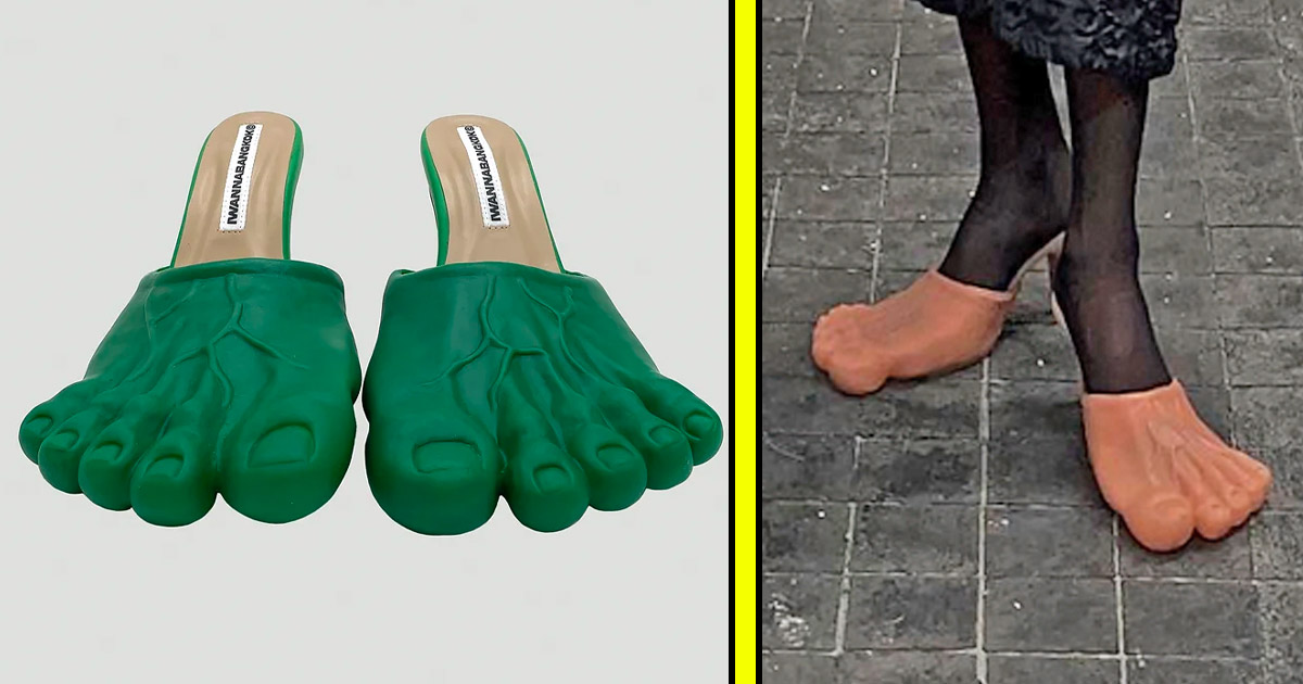 These Hulk Feet Heels Will Smash Your Fashion Expectations