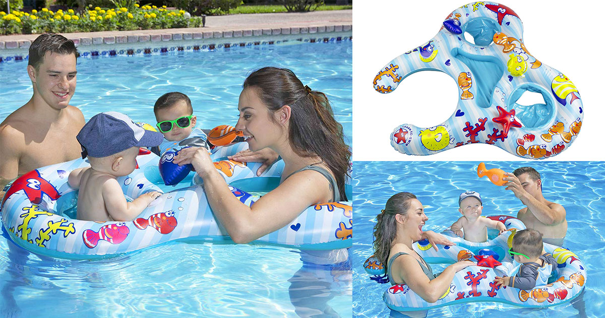 Mommy And Us Dual Pool Float