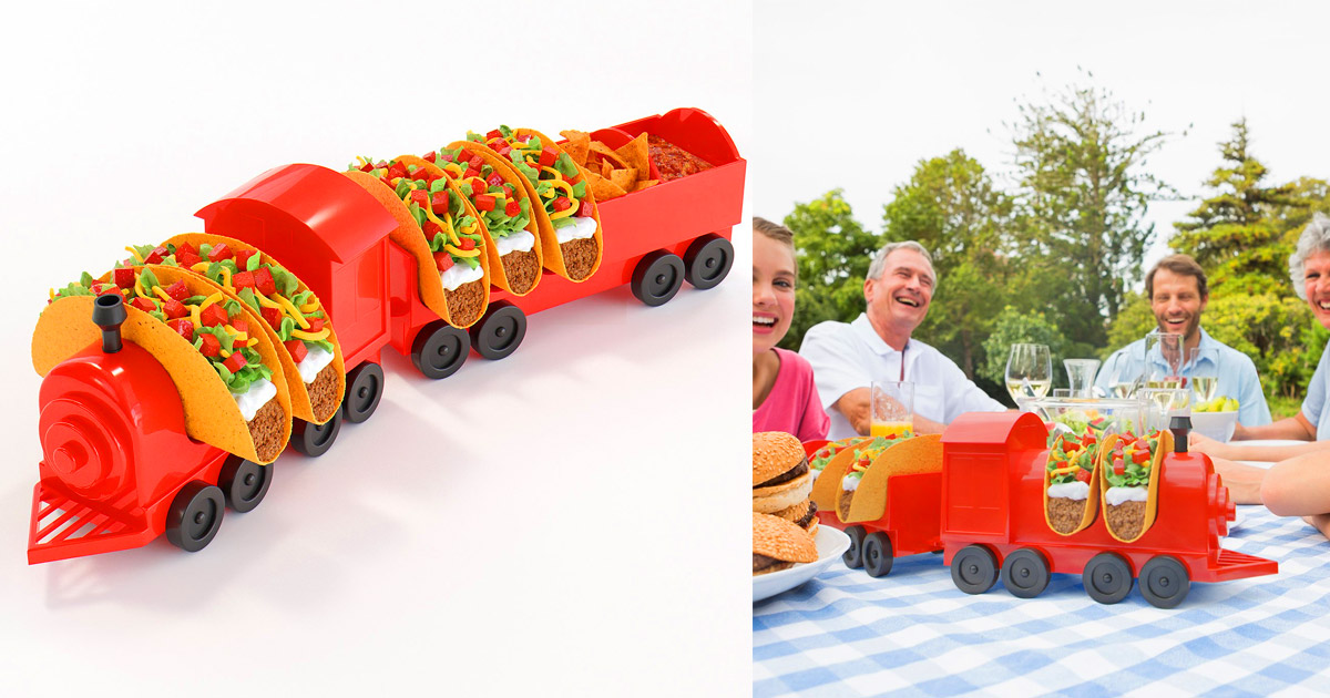 Rolling Taco Train Taco Holder