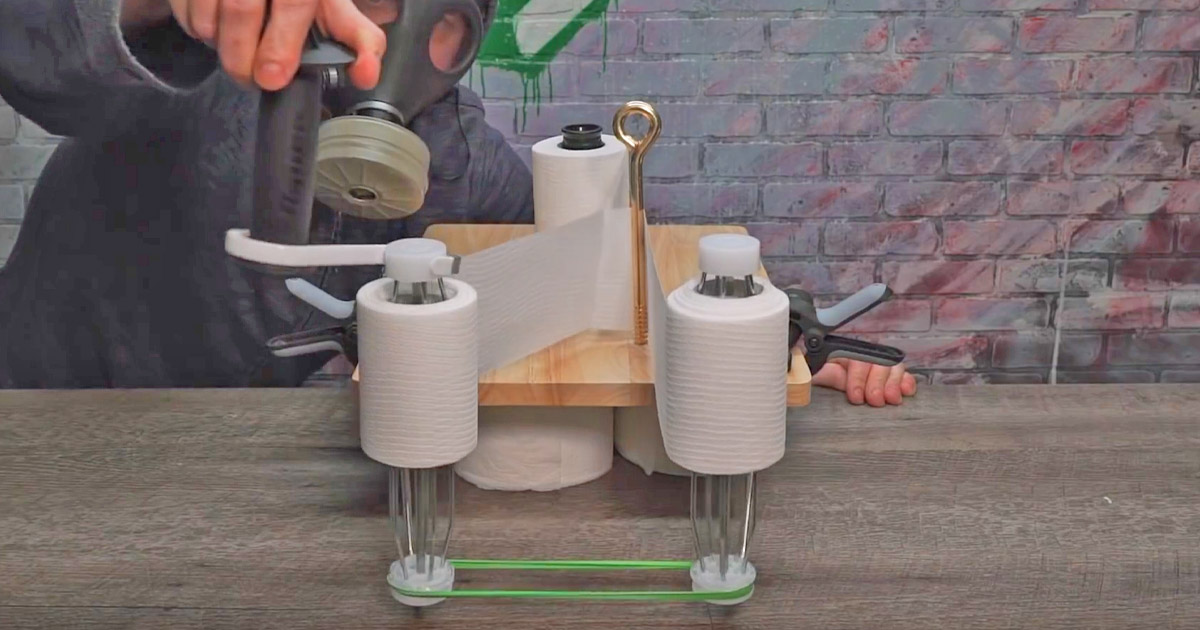 Someone Made a TP-Splitter Machine That Turns Your 2-Ply Toilet Paper ...