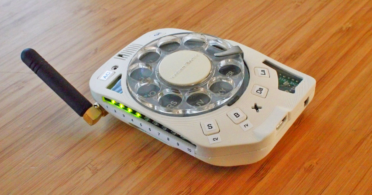 There's Now a Rotary Cellphone That Exists For That Sweet Retro ...