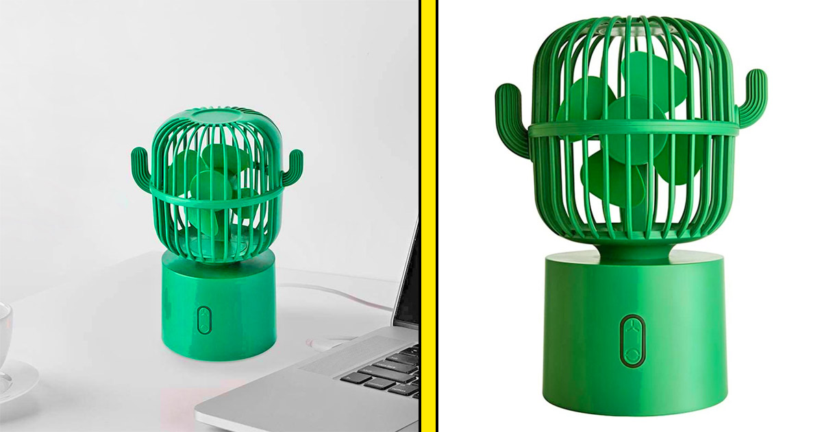 This Cactus Fan Might Be The Cutest Addition To Your Home or Office