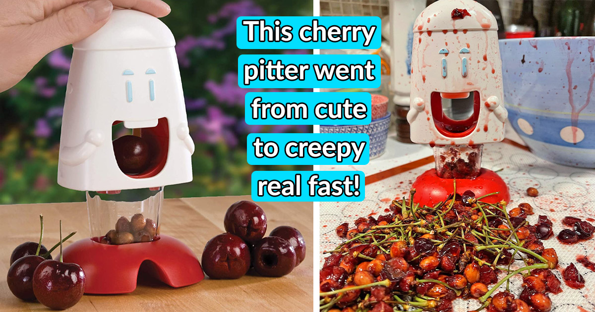This Cherry Chomper Might Be The Cutest Way Possible To Pit Your Cherries