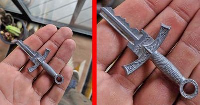 Gun Shaped Blank House Key