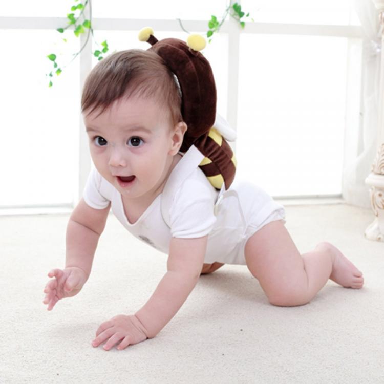 These Animal Shaped Baby Backpacks Protect Babies Heads If They Fall Over
