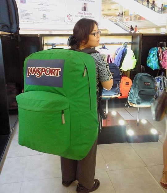 This Giant Jansport Backpack Is Perfect For Packing Just The Essentials This Giant Jansport Backpack Is Perfect For Packing Just The Essentials