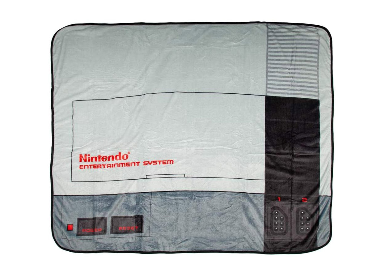 This Nintendo Bedding Set Makes Your Bed Look Like a Giant NES Game Console