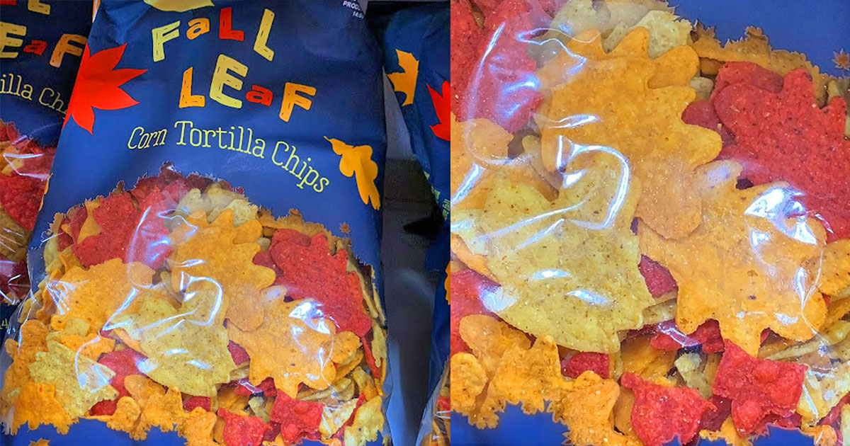 Trader Joe's Is Now Selling Tortilla Chips Shaped Like Leaves