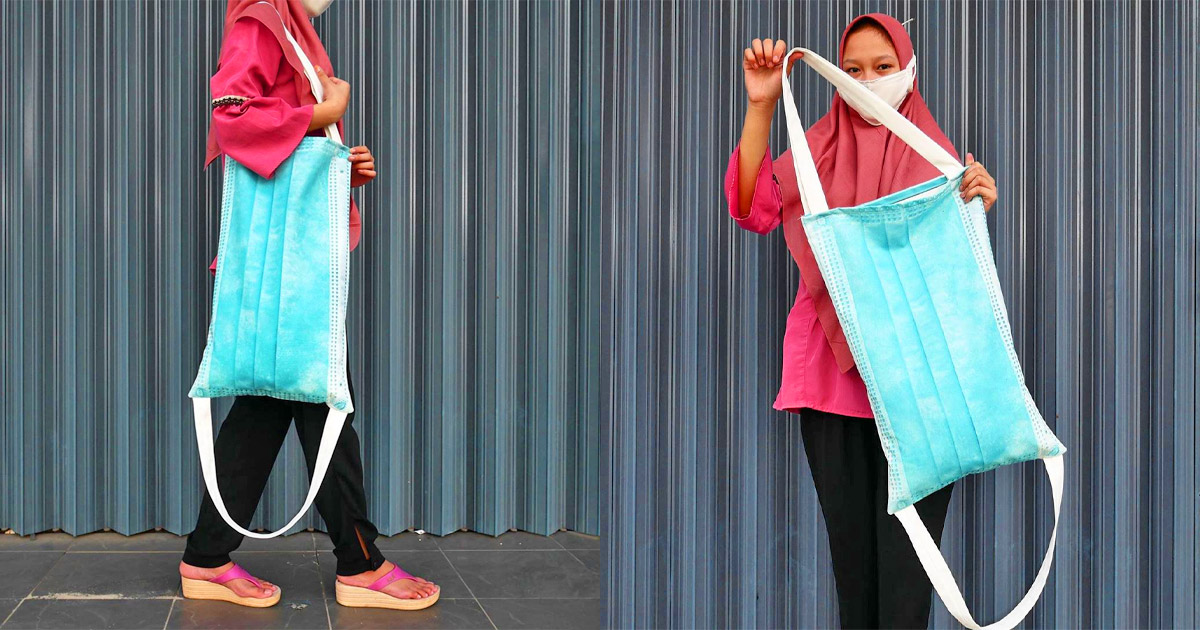 You Can Now Get a Giant Surgical Mask Tote Bag For Your COVID Fashion Needs