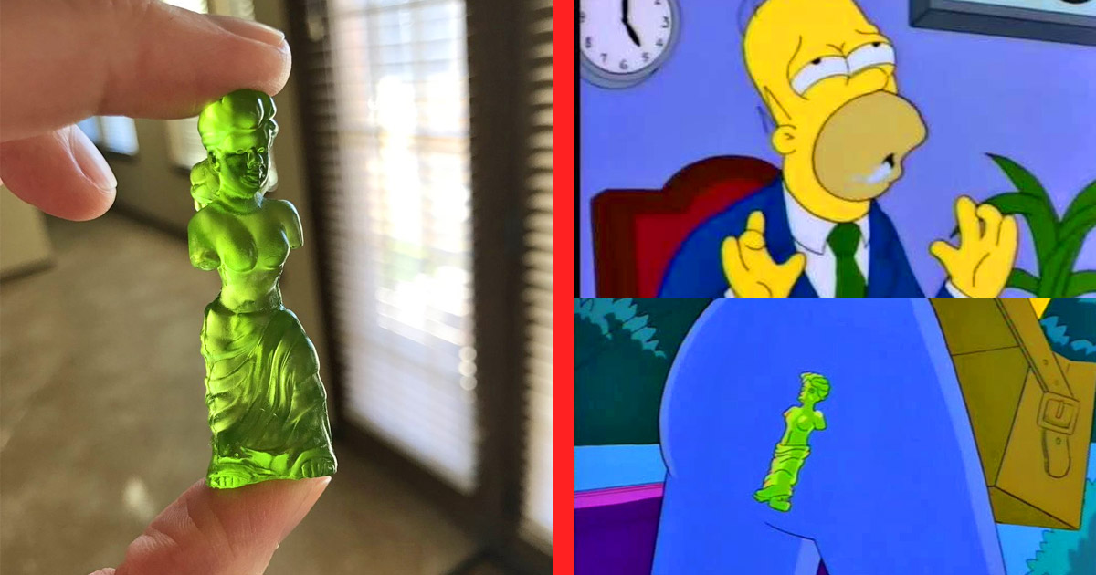 You Can Now Make Your Own Venus De Milo Gummy From The Simpsons