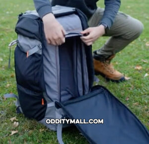 The Backpack Bed: A Backpack That Turns Into a Bed With Solar Panels