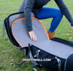 The Backpack Bed: A Backpack That Turns Into a Bed With Solar Panels