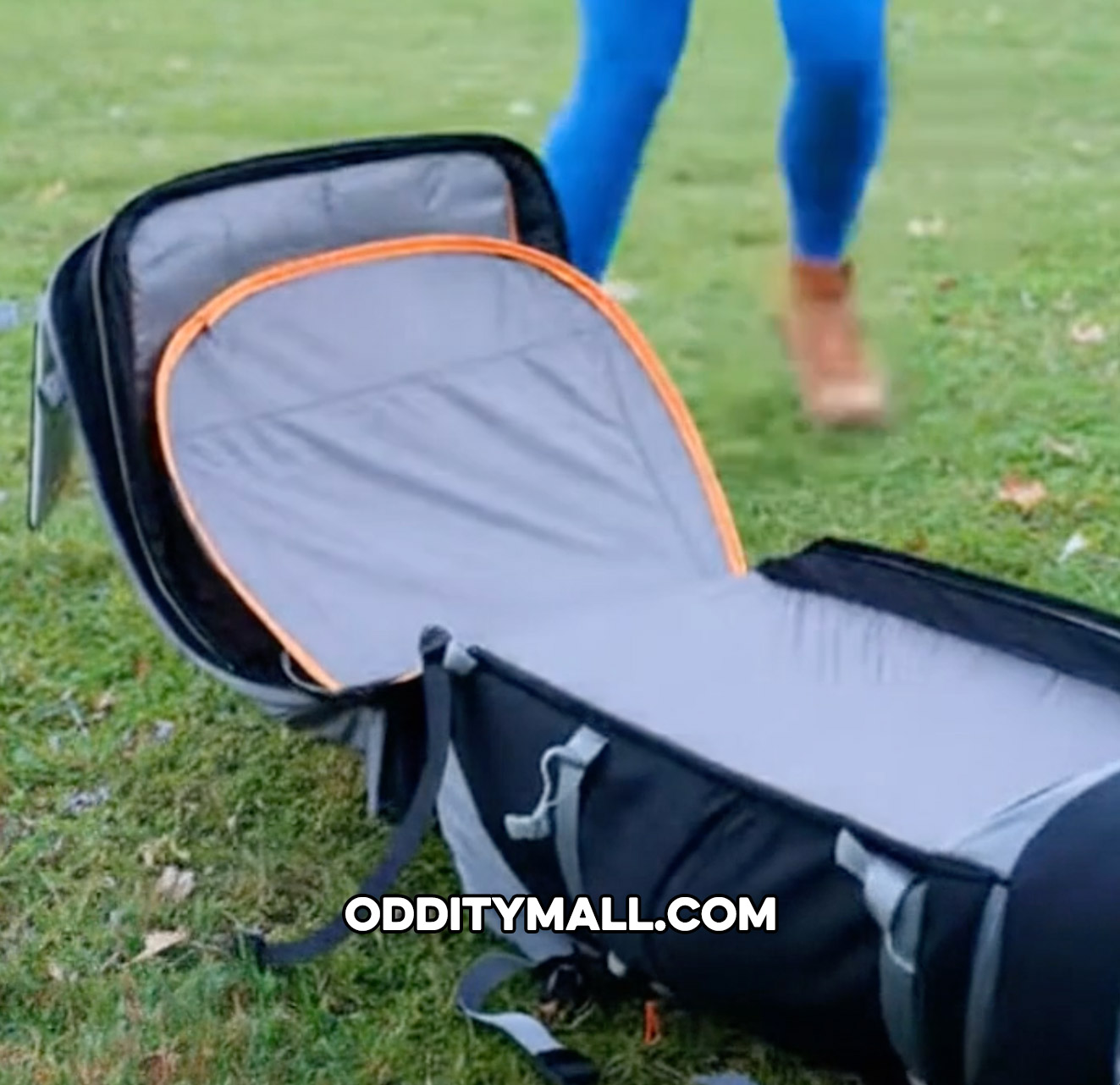 The Backpack Bed: A Backpack That Turns Into a Bed With Solar Panels