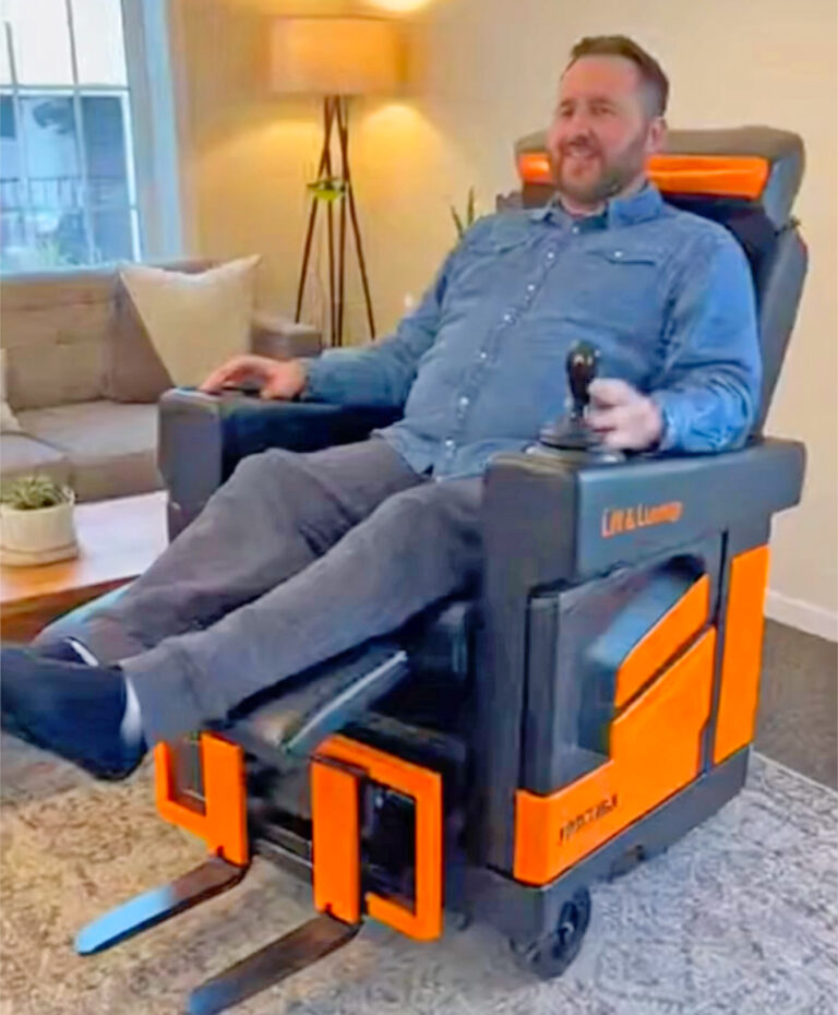 These Heavy Equipment Recliners Are Ready to Bulldoze Your Boring ...
